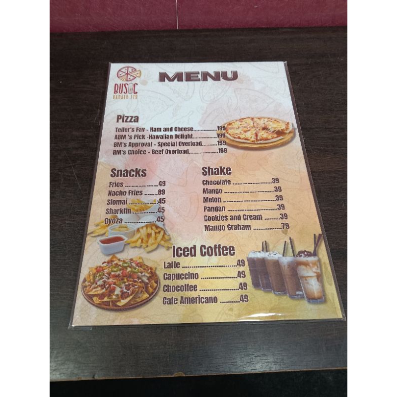 Personalized A4 Size Sintra Board, Menu Board, Photo Tile Sintra Board ...
