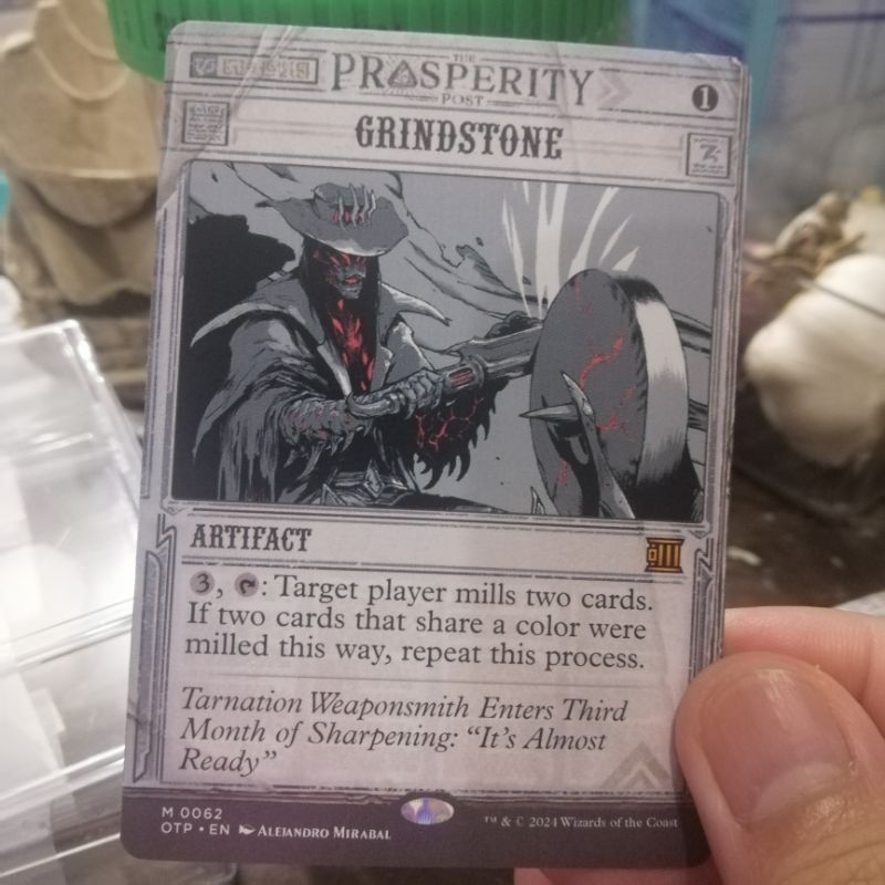 1 Grindstone OTP MTG card magic the gathering EDH | Shopee Philippines