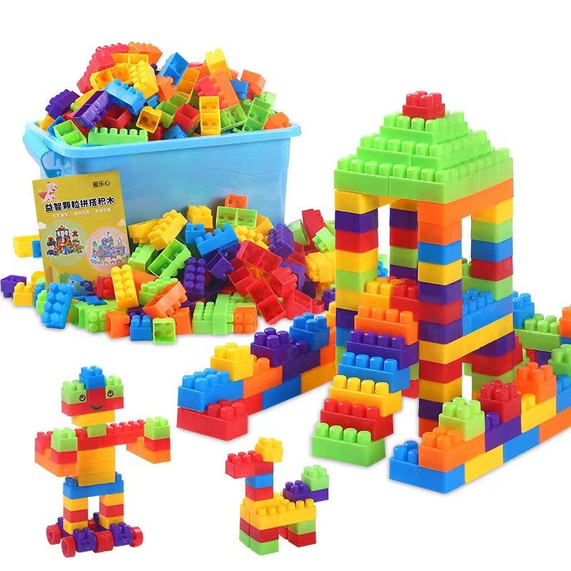 72/150/210PCS Educational Toys for Kids Large Particle Building Blocks ...