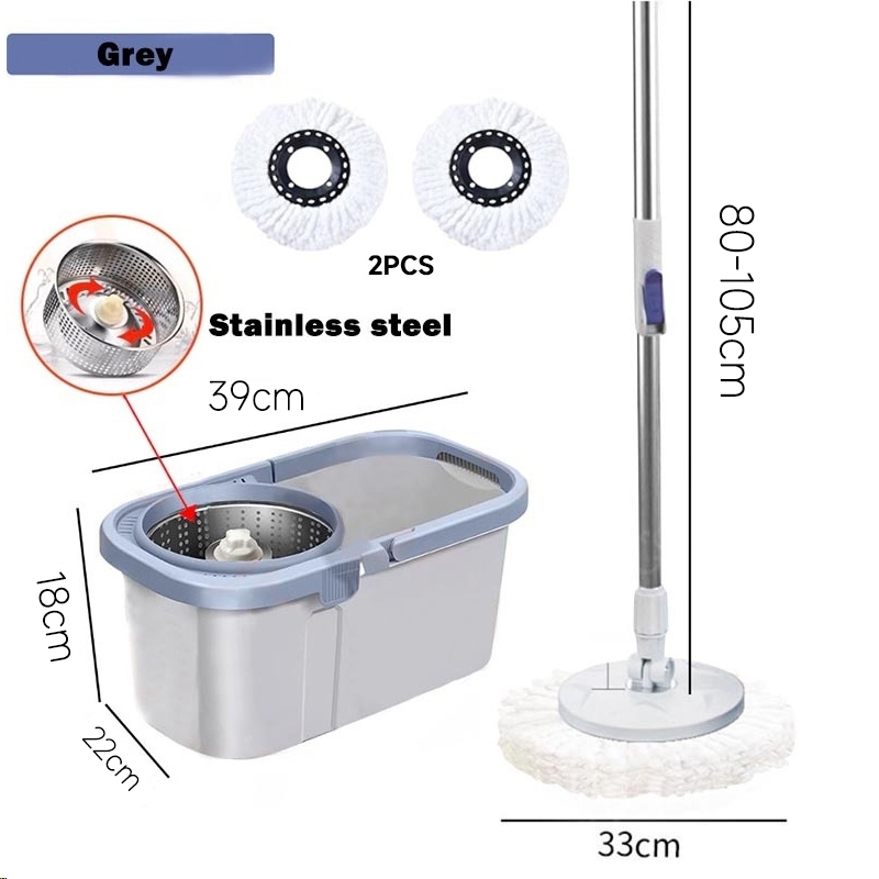 Vivid 360 Rorating Map Spin Mop with Squeezer Heavy Duty Tornado Mop ...
