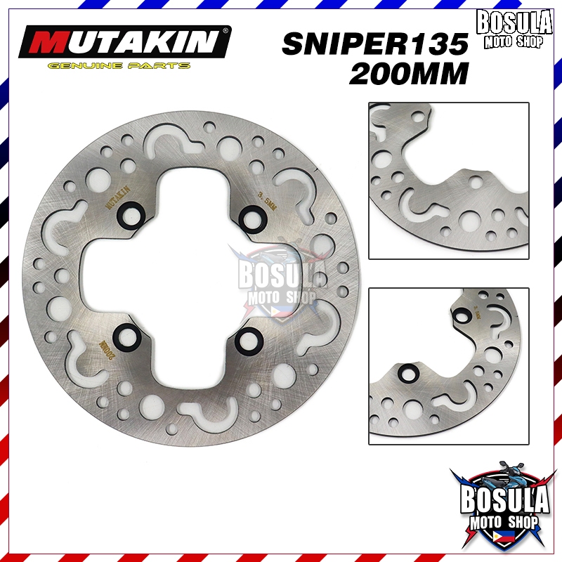 MUTAKIN Original Thailand Rear Disc For Sniper 135/MX 135 4holes 200MM ...