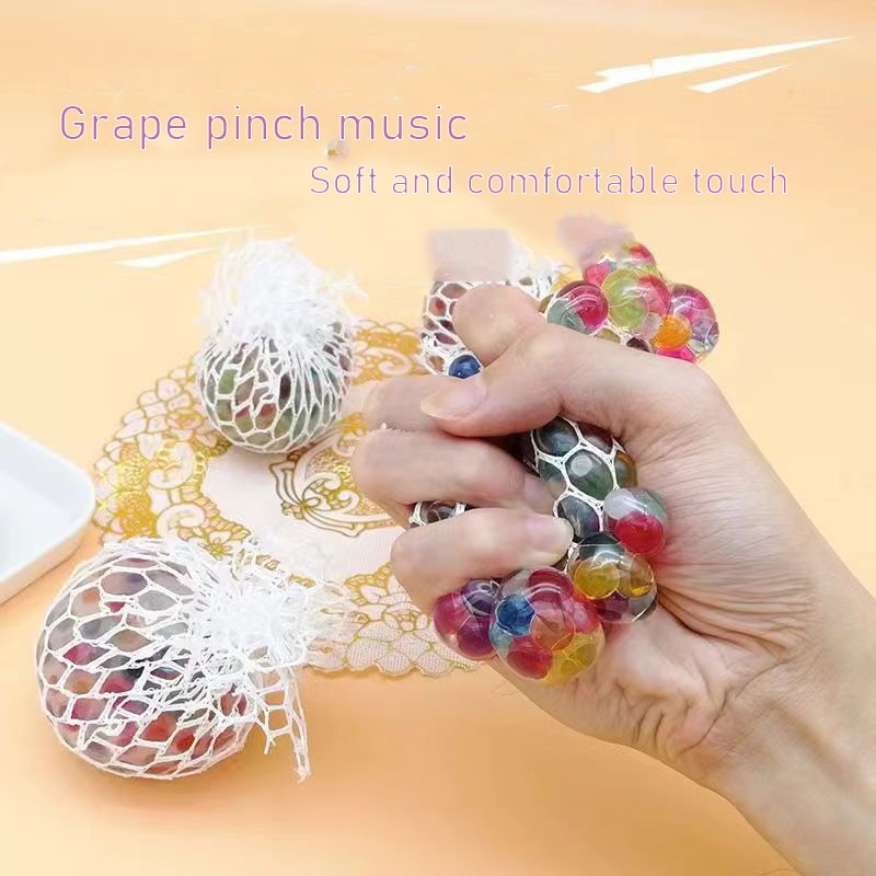 Mesh Squish Ball/Squeeze Ball Release Stress Funny Anti-Stress Squishy ...