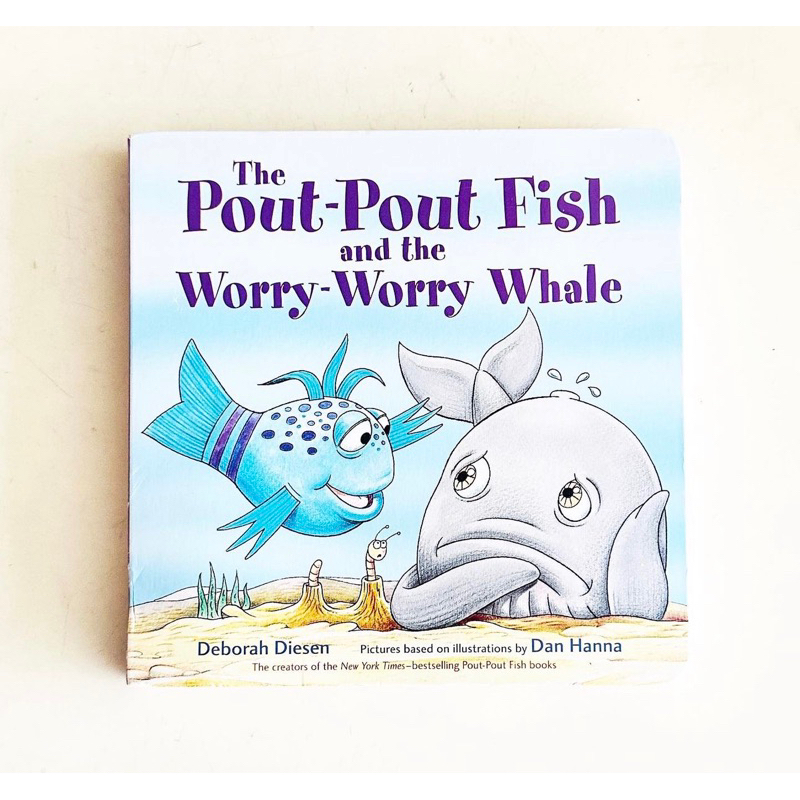 The Pout-Pout Fish and The Worry-Worry Whale [Board Book] | Shopee ...