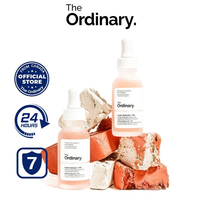 The Ordinary Lactic Acid 5% | Lactic Acid 10% Exfoliating Pore ...