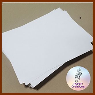 25pcs/ 100pcs C2S Paper 110gsm/130gsm/190gsm in A4 Size | Shopee ...