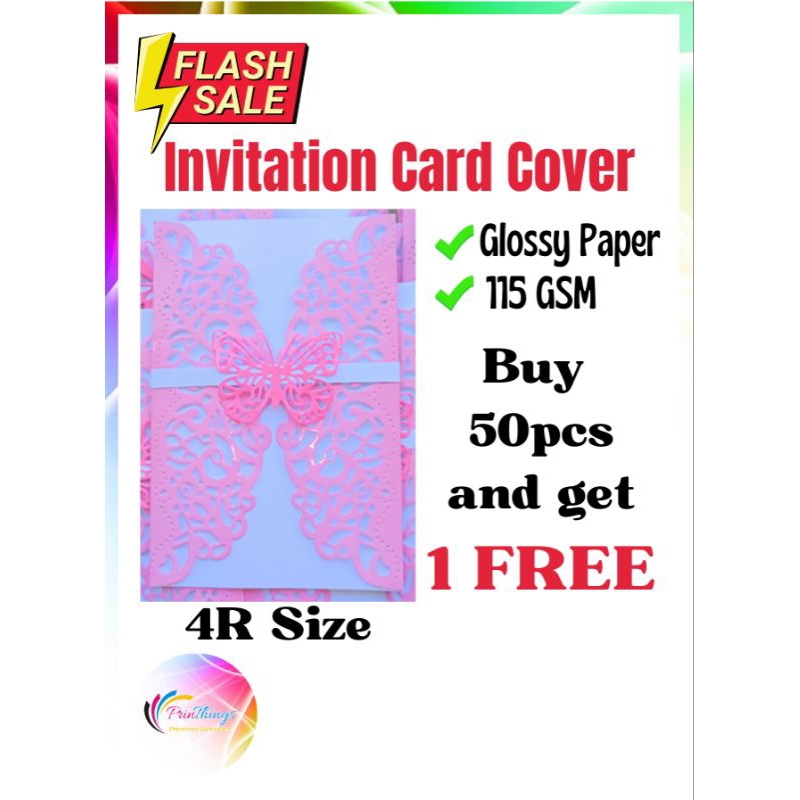 Invitation Card Cover For All Occasions | Shopee Philippines