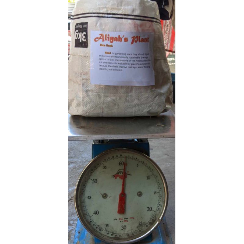 1 sack of Rice Hull for potted plants and littering with variation of ...