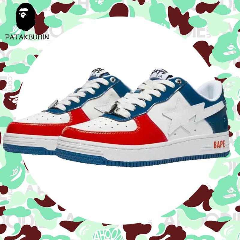 Bape Sta Low "Camo" Low-Top Casual Sneakers a bathing ape Shoes For ...