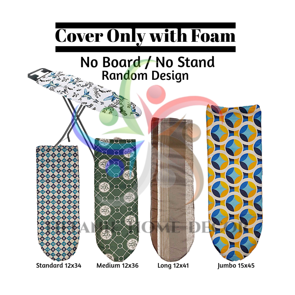FASHIONABLE PADDED IRON BOARD COVER ( RANDOM DESIGN ) | Shopee Philippines