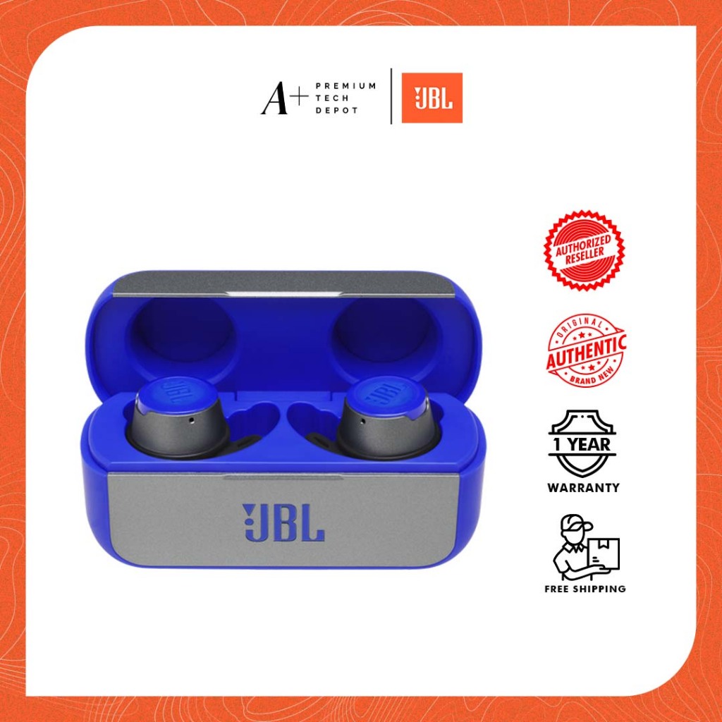 JBL Reflect Flow Waterproof True Wireless Sport Earbuds - Blue | Shopee ...