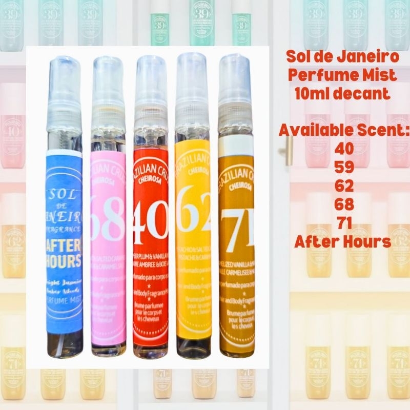 Sol De JanieroBrazilian Crush Cheirosa Hair and Body Fragrance Mist ...