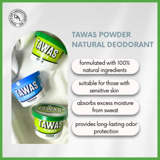 Dann's Aid Tawas Powder Natural Deodorant Scented and Unscented 50g ...