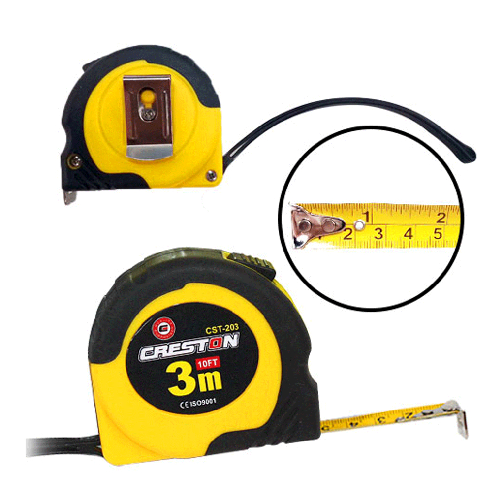Creston Steel Tape Measure 3M / 5M Premium Quality Measurement Hand ... Creston Steel Tape Measure 3M / 5M Premium Quality Measurement Hand ...