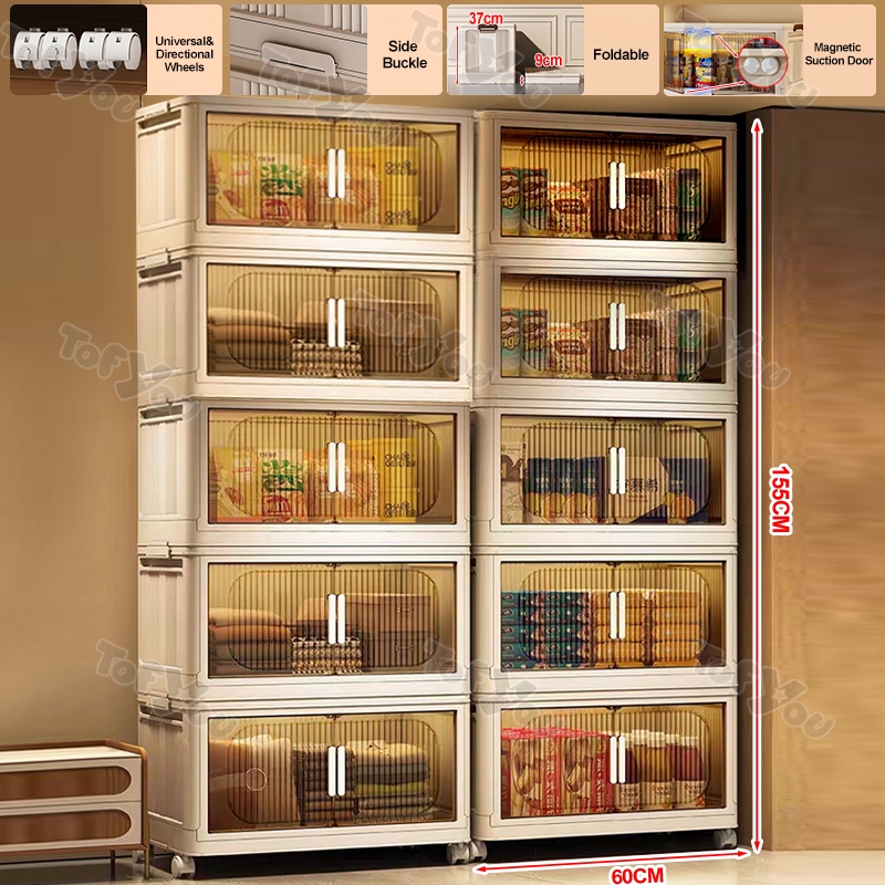 Durabox Organizer Megabox Foldable Storage Box Cabinet For Clothes ...