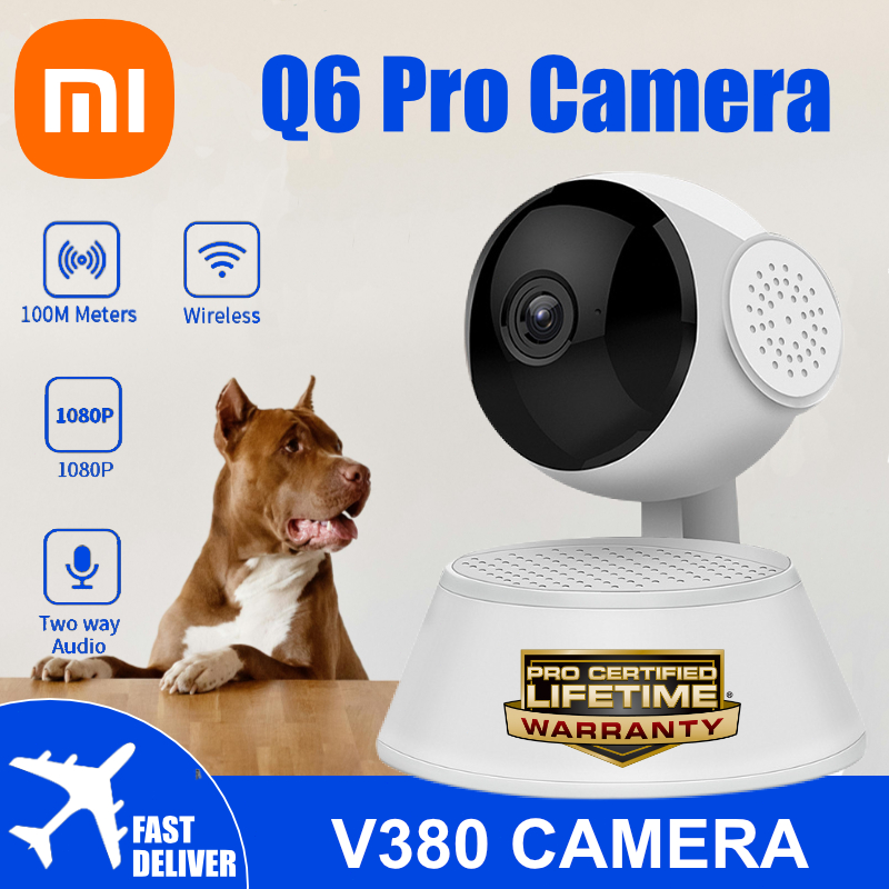 V380 Q6 Pro CCTV Camera1080P HD Night Vision Smart Security IP Cam 360 ...