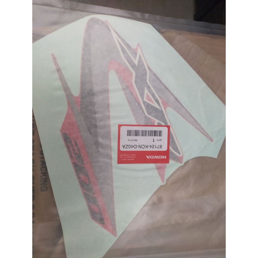 HONDA XR200 GENUINE TANK STICKER SET | Shopee Philippines