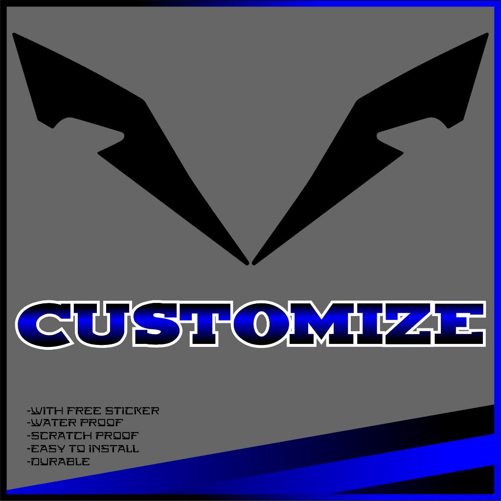 Raider 2016 Model Side Cowling Sticker High Quality | Shopee Philippines