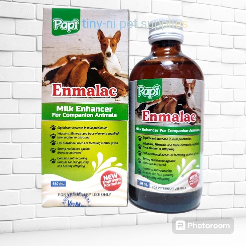 Enmalac_pet Syrup for Dog Cat|120ml Milk Enhancer for Nursing Pet ...