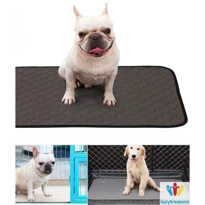 Dog Pee Pad Washable and Reusable Fast Absorbing Non-slip Dog Mat Dog ...