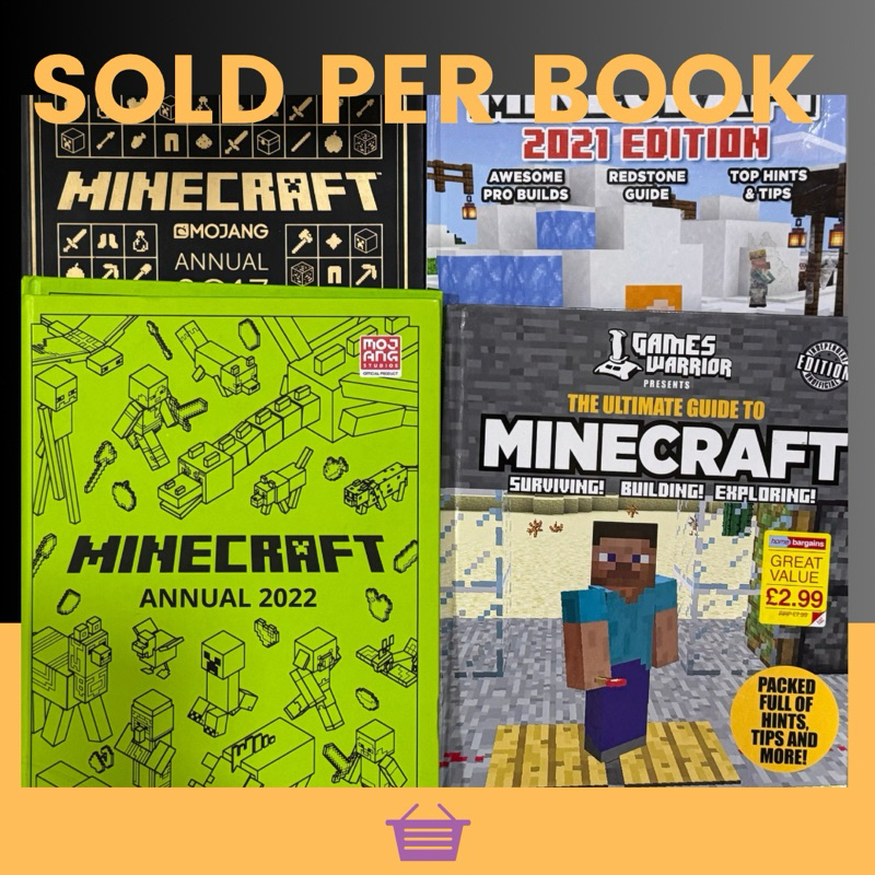 Minecraft Annual Edition Books Gaming Hobbies Reference Non Fiction ...