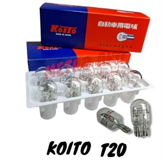 Koito JAPAN T20 Single/Double Contact (10pcs) ORIGINAL KOITO | Shopee ...