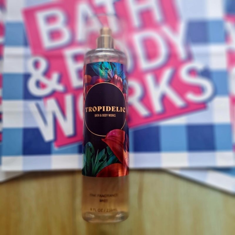 Original Bath & Body Works USA Tropidelic Fine Fragrance Mist ...