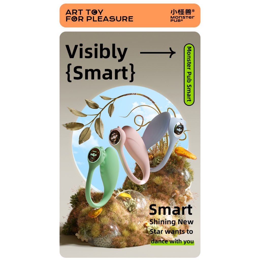 Molly's Monster Smart by Monster Pub - Ultimate Kegel Toy | Shopee ...