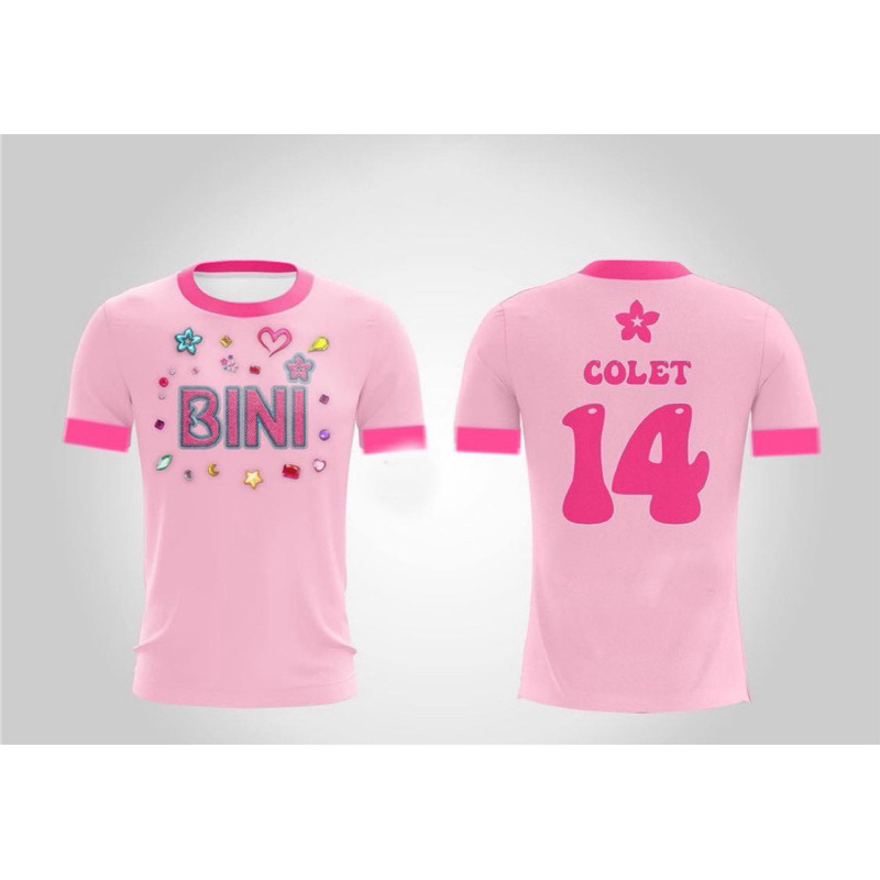 TSHIRT JERSEY UNISEX BINI PRINT | Shopee Philippines