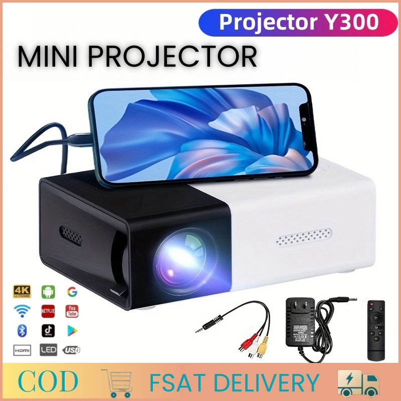 Home Portable Projector Mini Projector Mobile Phone Bluetooth Cinema ...