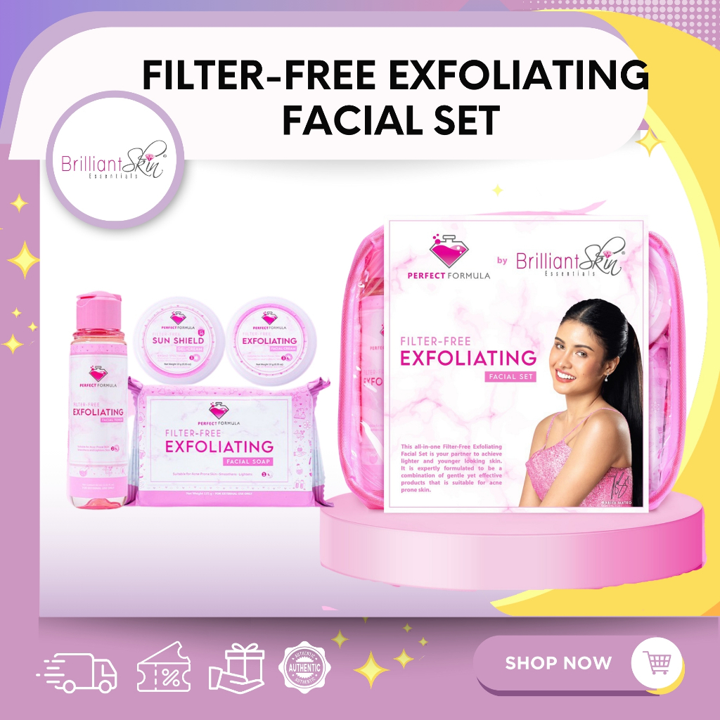Perfect Formula Brilliant Skin Filter-Free Exfoliating Facial Set ...