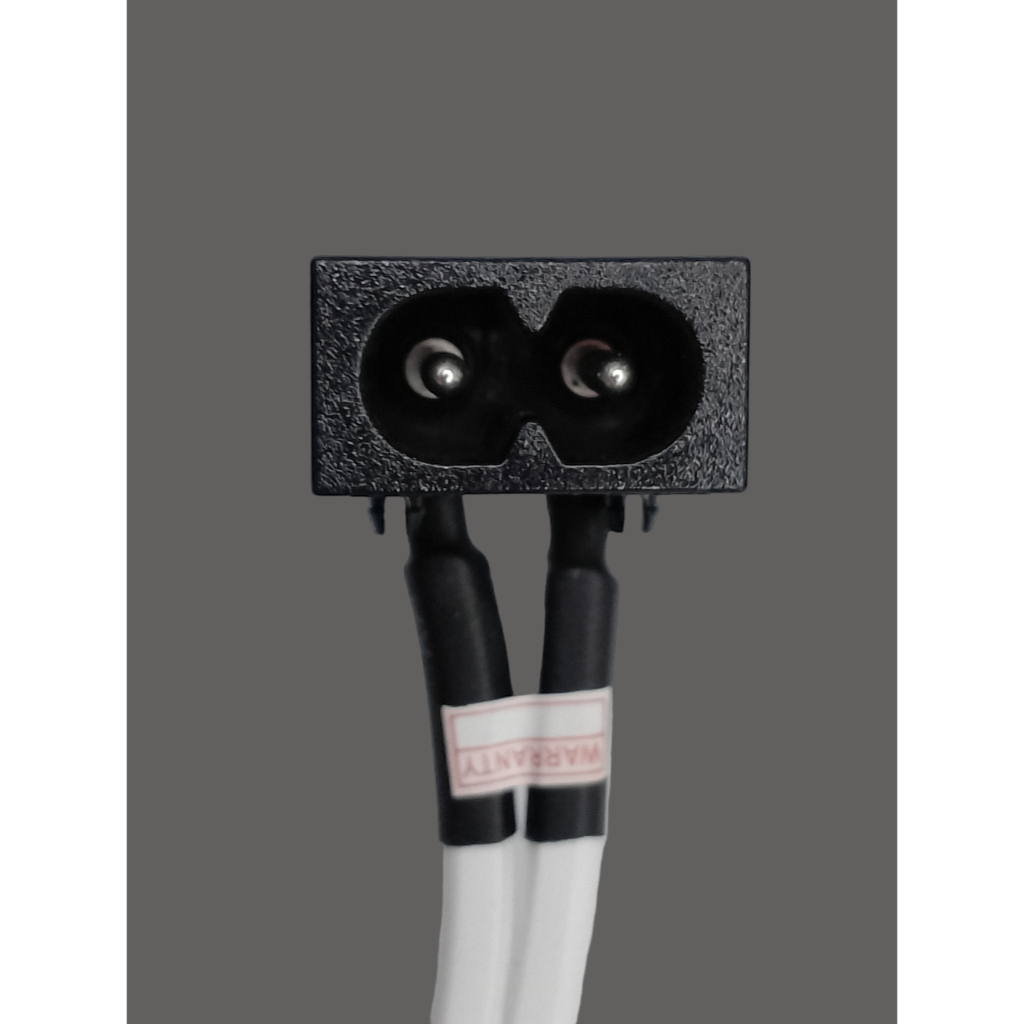 DIY ELECTRONICS C8 MALE PLUG PANEL MOUNT ADAPTER with WIRE, AC 250V 2 ...