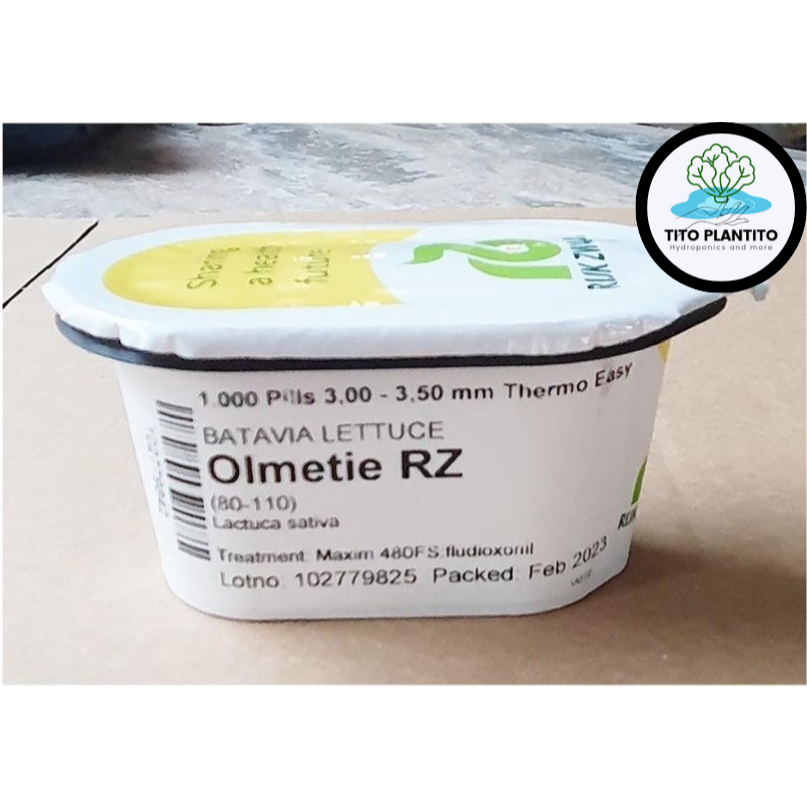 RIJK ZWAAN OLMETIE BATAVIA (10 pelleted seeds /REPACKED) | Shopee ...