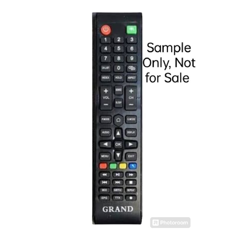 Grand Remote (Replacement for Grand Smart TV Remote) | Shopee Philippines