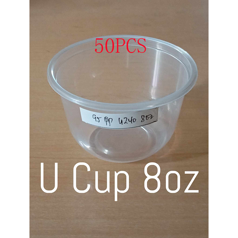 (50pcs) with Lids SET (8oz, 12oz, 16oz, 22oz) carry 95mm for Milk tea cup coffee cups Plastic ...