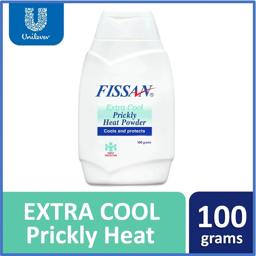 Fissan Extra Cool Prickly Heat Powder Daily Protection (with Talc and ...
