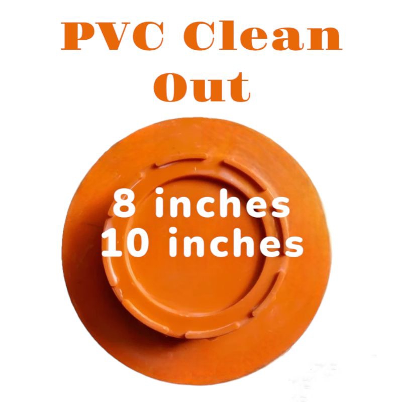CLEAN OUT Pvc Orange BIO Big Sizes 8 inches, 10 inches Thickness 5.20mm ...