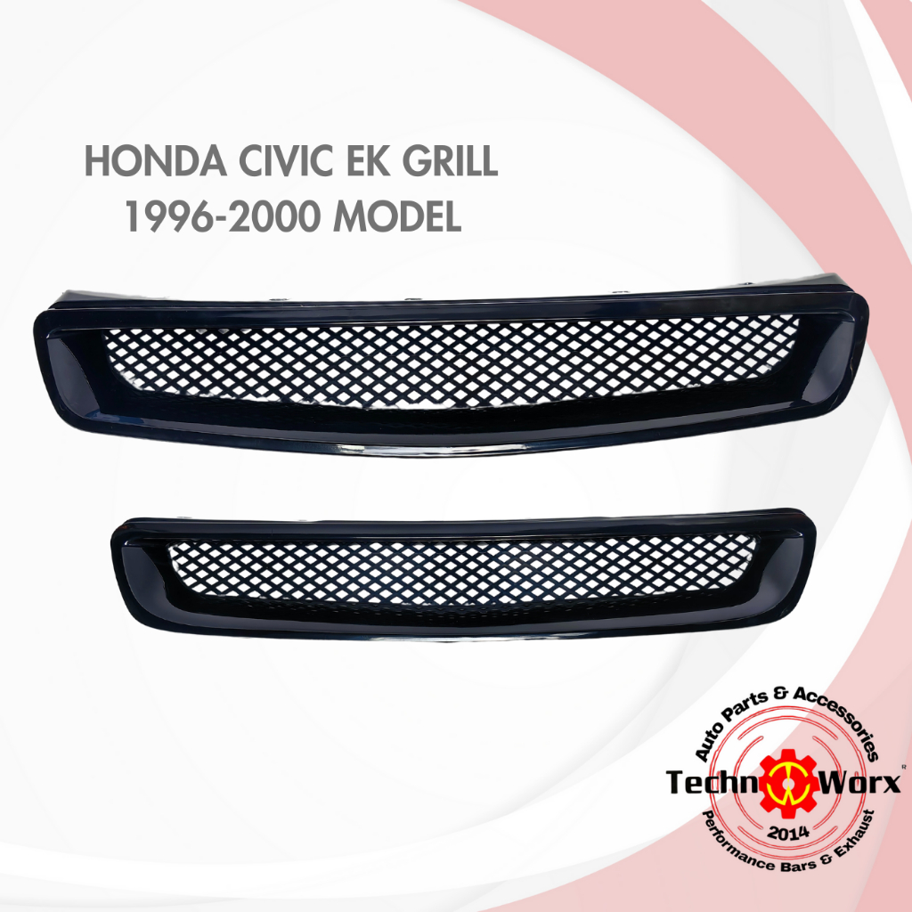 Honda Civic EK SIR 1996 1997 1998 1999 2000 mesh Grill bumper design ...