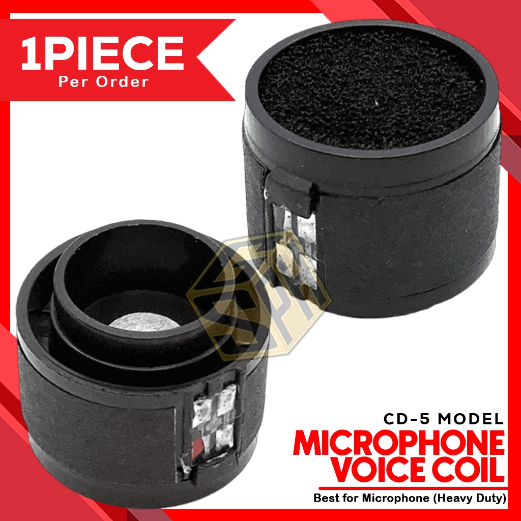 GS Universal Microphone Voice Coil CD-5 – Heavy-Duty Replacement for ...