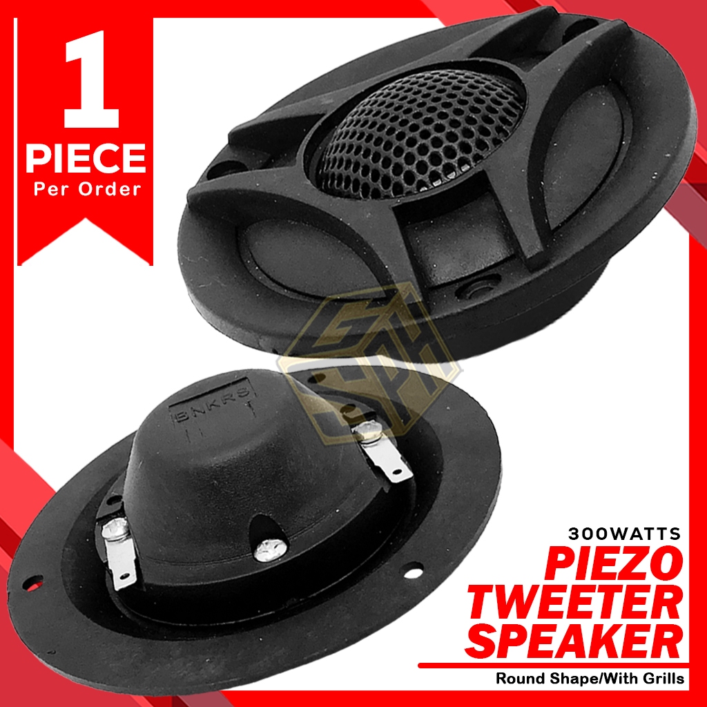 Round Piezo Tweeter Speaker 300W Heavy Duty | Shopee Philippines