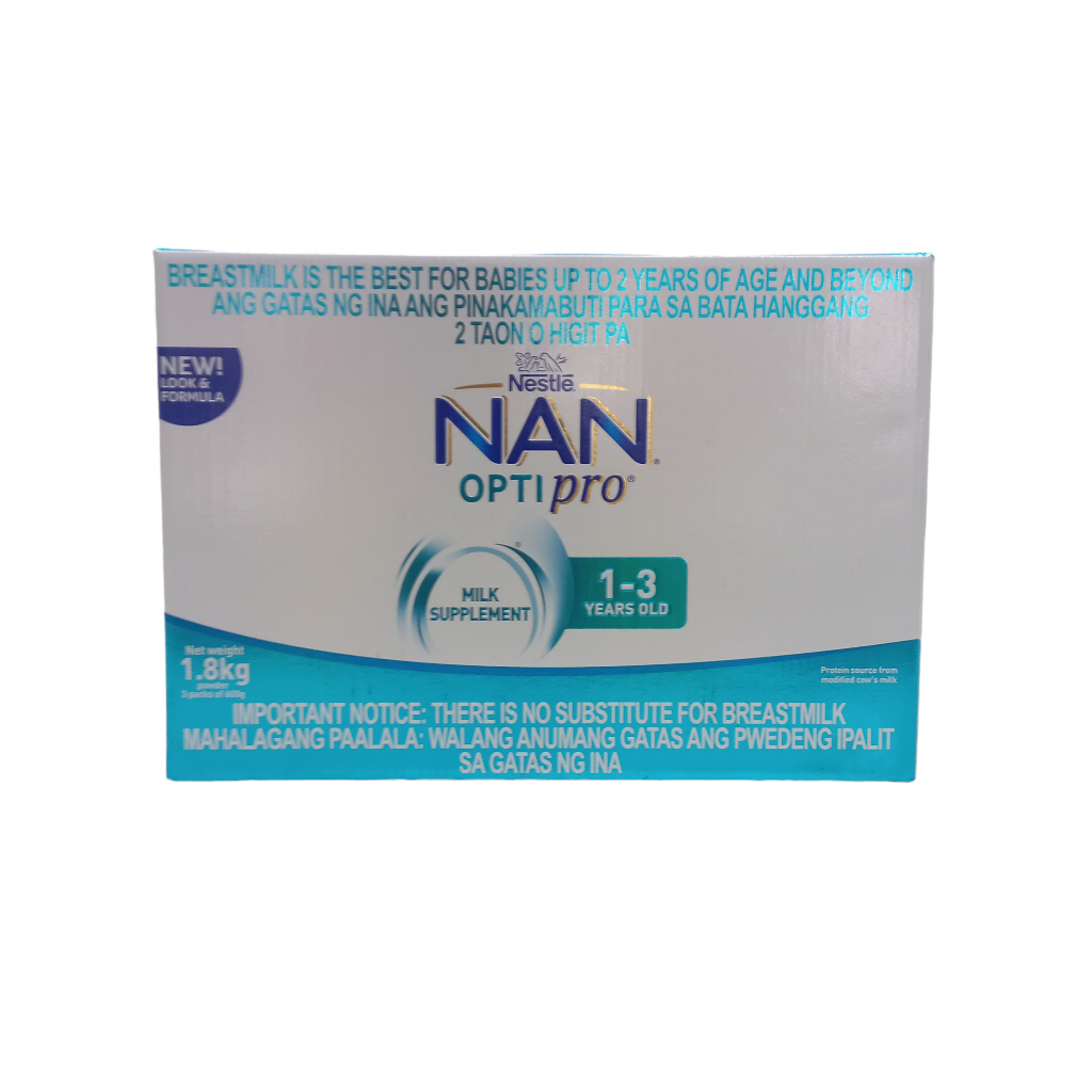Nan Optipro Three 1.8kg (1-3 years old) | Shopee Philippines
