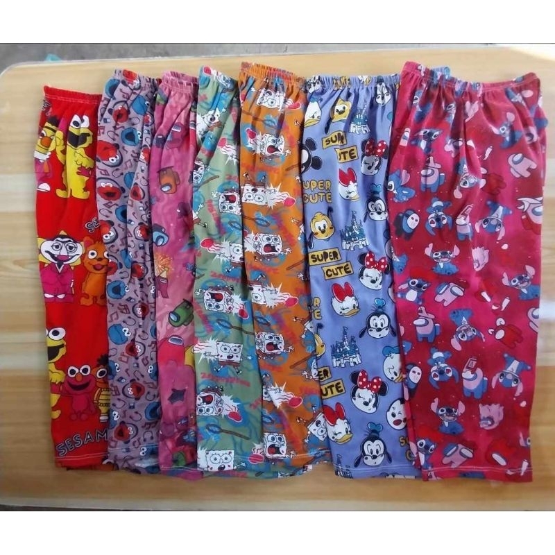 5pcs Kids Pajama Printed Design Assorted | Shopee Philippines