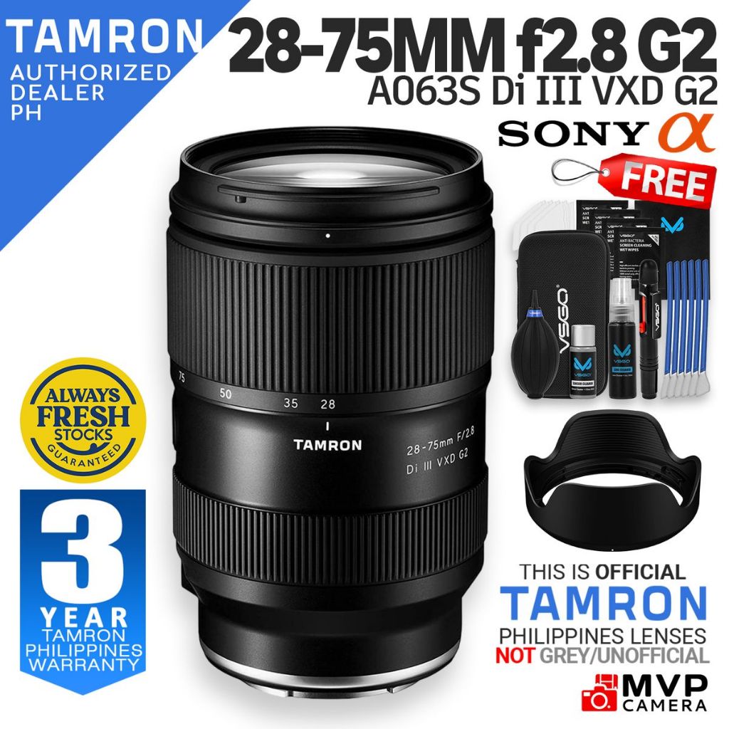 [3 YR WARRANTY] TAMRON A063S A063 28-75mm f2.8 Di III VXD G2 Lens for ...