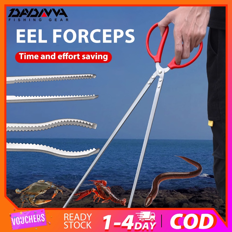 Eel Clip Stainless Steel Crab Clip Pliers Non Slip Fish Clip Divine ...