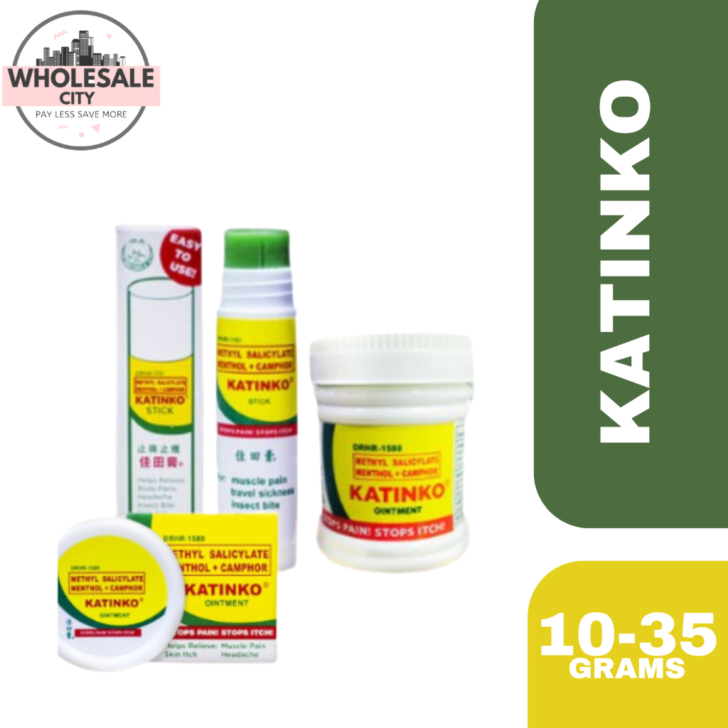 KATINKO 10G / 30G / STICK / ROLL ON / OIL LINIMENT 35ML | Shopee ...
