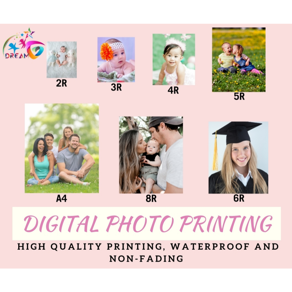 Photo Print, Picture Printing 8R / A4 | Shopee Philippines