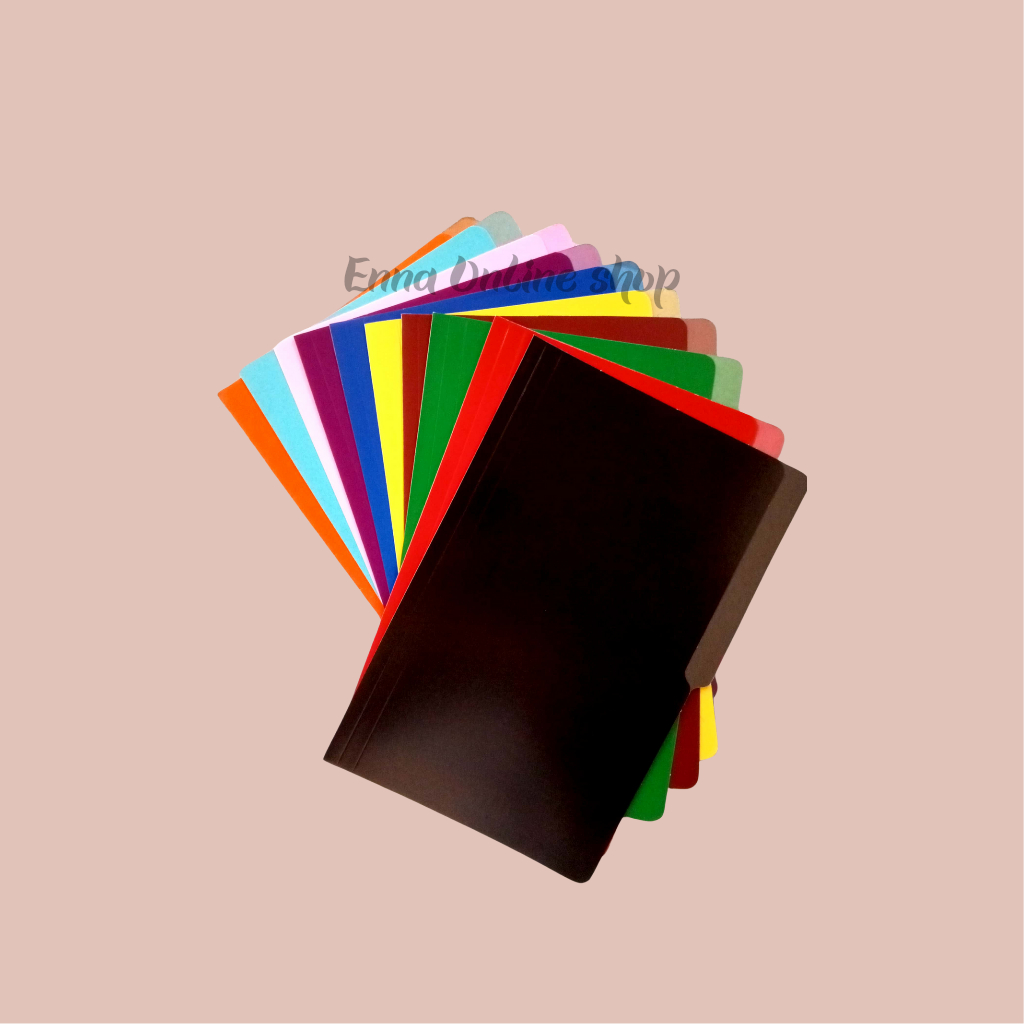 COLORED FOLDER | Long | Short | Assorted | Sold by 5 Pieces | Shopee ...