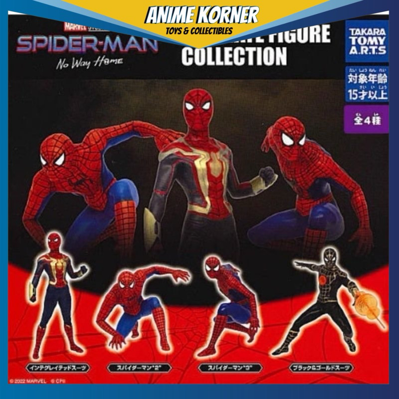 Spider-Man No Way Home Ultimate Figure Collection Gasha Figure | Shopee ...