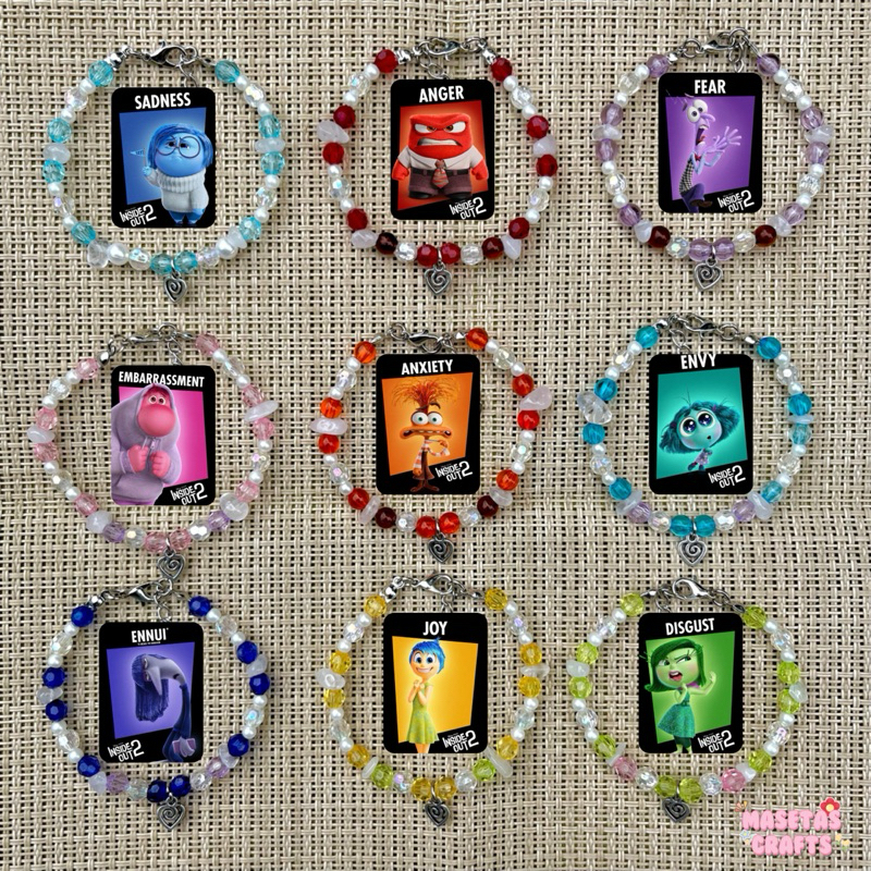INSIDE OUT 2 inspired bracelet | Shopee Philippines
