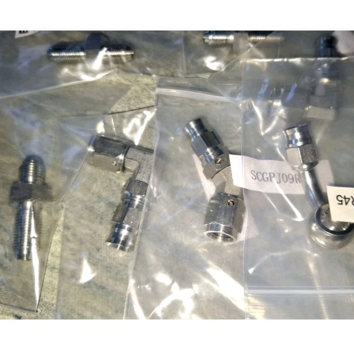 BRAKE HOSE EPMAN AN3 STAINLESS STEEL UNIVERSAL FITTINGS ADAPTER | Shopee Philippines