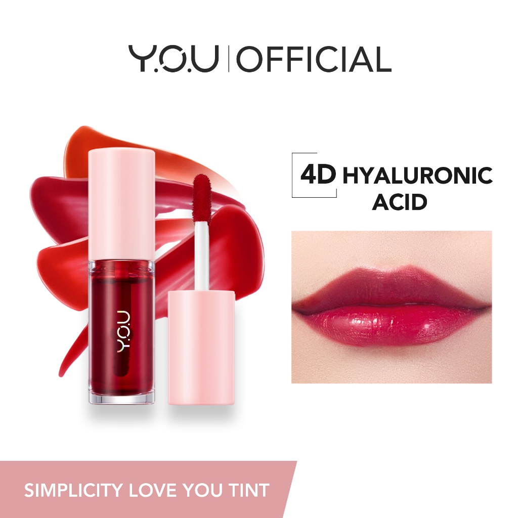 Y.O.U Simplicity Love You Tint | Long Lasting Lip Tint | Lip & Cheek ...